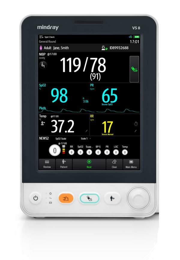 Mindray VS8 + SpO2 | Medische Vakhandel