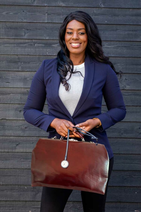 Conincksbergh Leather Doctor Bag / Briefcase – Chestnut, Classic, Prof ...