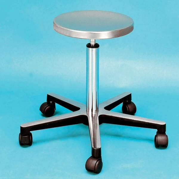 Stainless steel operating stool - absolute hygiene | Medische Vakhandel