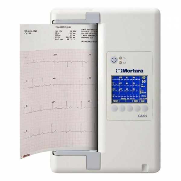 Mortara ELI 230 ECG with wired patient cable module (AM12) | Medische ...