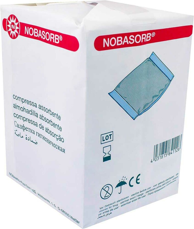 Nobasorb niet steriel | Medische Vakhandel